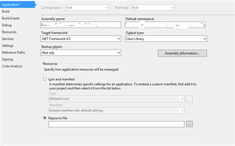 C How Do I Rename An Exe File And Configuration From The Release