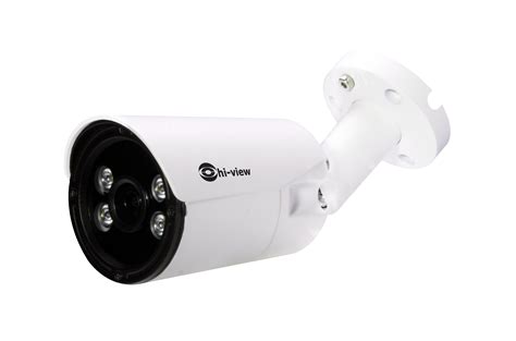Hi View กล้องวงจรปิด Bullet Camera 2mp Night Color รุ่น Ha 524b20ml บันทึกภาพสี And ไมค์ในตัว
