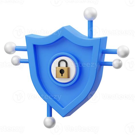 Secure Shield 3d Illustration 56573178 Png