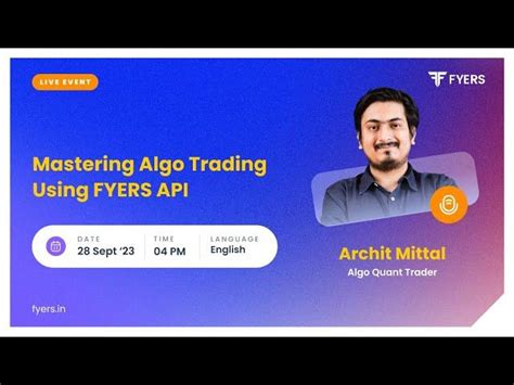 Mastering Algo Trading Using Fyers Api Naresh Janagam