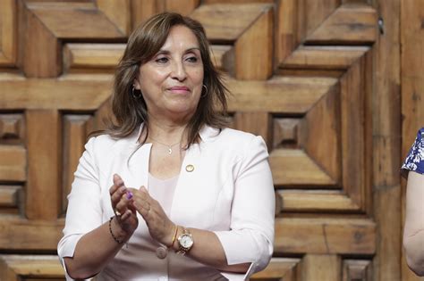 Boluarte Afirma Que No Es Momento De Dilatar La Salida A La Crisis En Perú