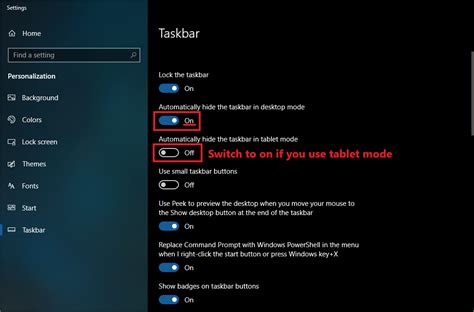 Windows 10 Taskbar Not Hiding Our Solutions Win10 FAQ