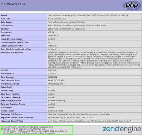 upgrade php from 7 x to 8 x in rhel8