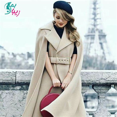 تیپ زمستانی دخترانه ایرانی زیبا بمان