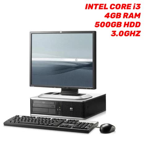 Best Price For Full Set With Monitor Mouse And Keyboard HP Refurbished Compaq Pro