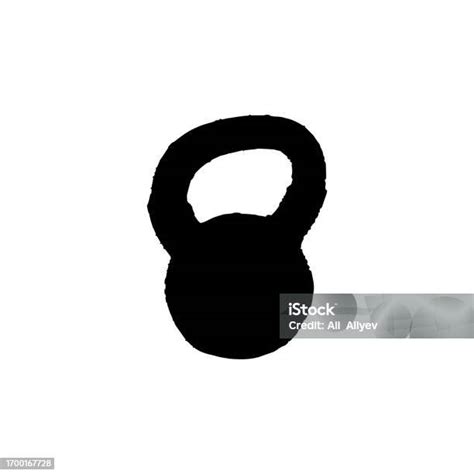 케틀벨 아이콘입니다 간단한 스타일의 체육관 포스터 배경 기호입니다 케틀벨 브랜드 로고 디자인 요소 케틀벨 티셔츠 인쇄 스티커 벡터입니다 건강한 생활방식에 대한 스톡 벡터