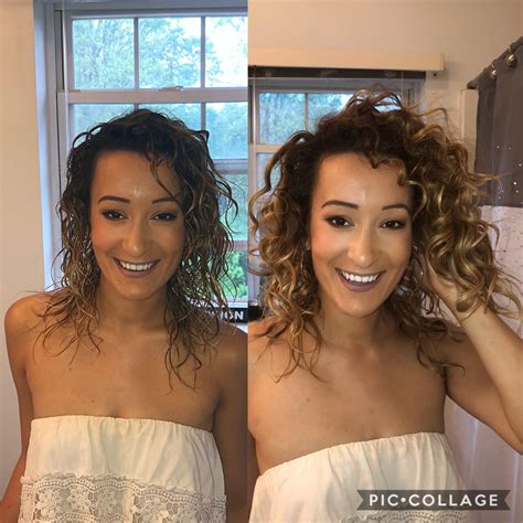 Before And After Diffusing R Curlyhair