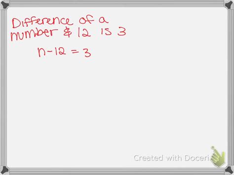 Solvedin The Following Exercises Solve Each Number Word Problem The
