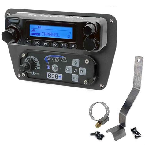 Can Am Commander Dash Mount Stx Stereo With 45 Watt Gmrs Radio Ae Race Radios