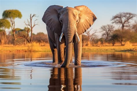 Premium Ai Image National Animal Of Botswana