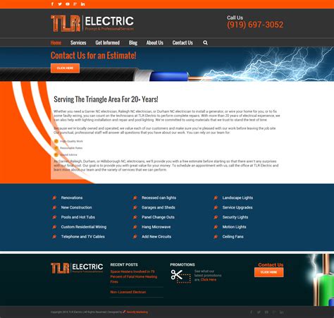 TLR Electric Revivify Marketing Design