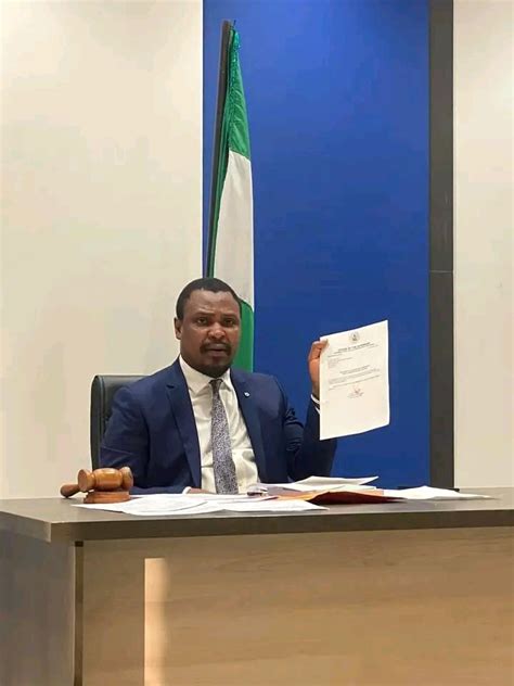 Breaking Rivers Assembly Speaker Ehie Edison Storms Assembly Complex