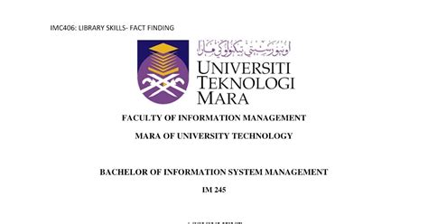 Cover Assignment Uitm Fin365 Individual Assignment Ii Pdf Universiti
