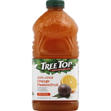 Tree Top Juice Orange Passionfruit Oz Instacart