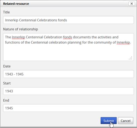 Functions Documentation Version 2 5 AtoM Open Source Archival