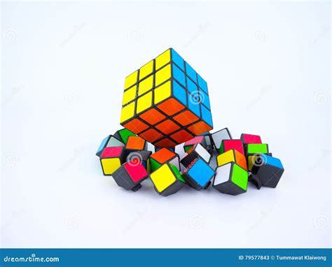 Broken Cube Stock Photography CartoonDealer Com