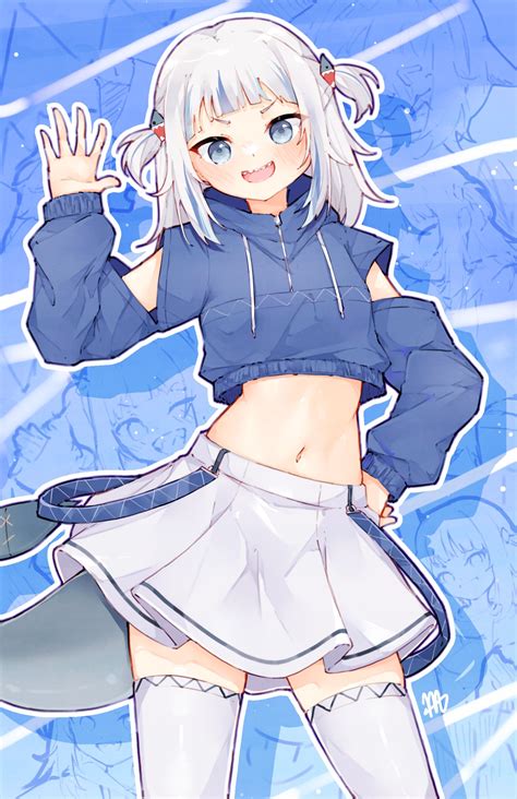 Gawr Gura Hololive And More Drawn By Ma Draws Danbooru