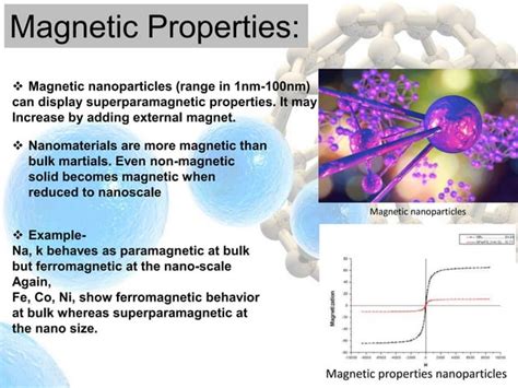 Introduction To Properties Of Nanomaterials Pptx Chemistry Science