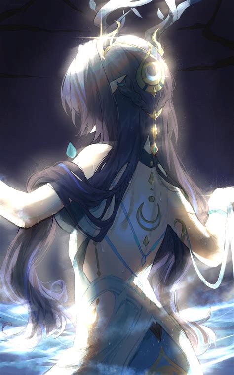 Lauma Genshin Impact Drawn By Tractorbelarus Danbooru