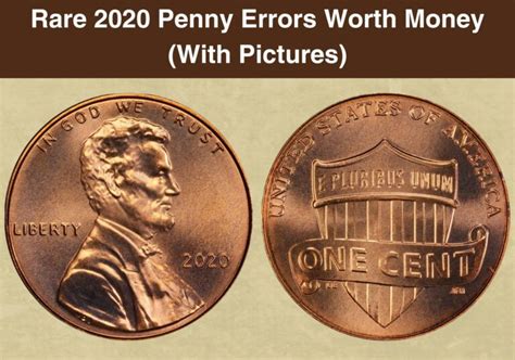 Rare 2018 Penny Errors Worth Money Full List