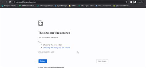 Unable To Access Bluexp Via Browser Netapp Knowledge Base