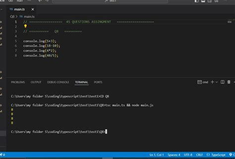 Typescript Project 45 Questions Exercise 8 Saba Khan Posted On The