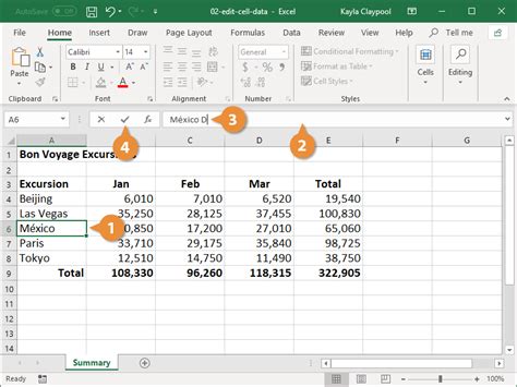 Edit Cells In Excel Word и Excel помощь в работе с программами