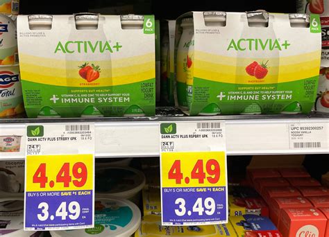 Activia Probiotic Yogurt Drink Is As Low As 49¢ Kroger Krazy