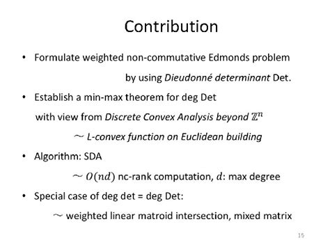 Computing Degree Of Determinant Via Discrete Convex Optimization