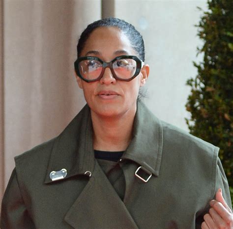 Tracee Ellis Ross Big Framed Glasses In Nyc