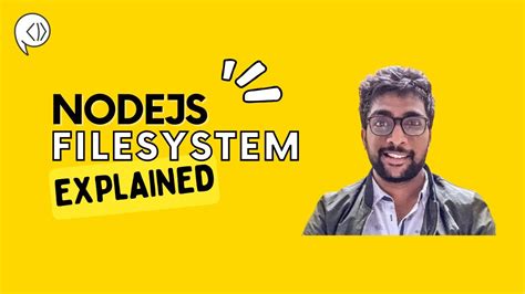 19 Filesystem Nodejs Bootcamp Youtube