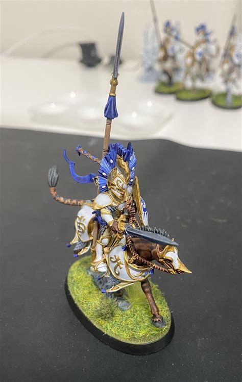 Finished Some Dawnriders R Lumineth Realm Lords