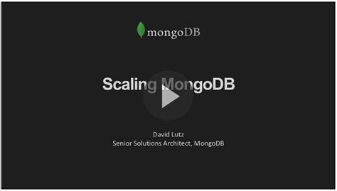 sharding is easy with mongodb