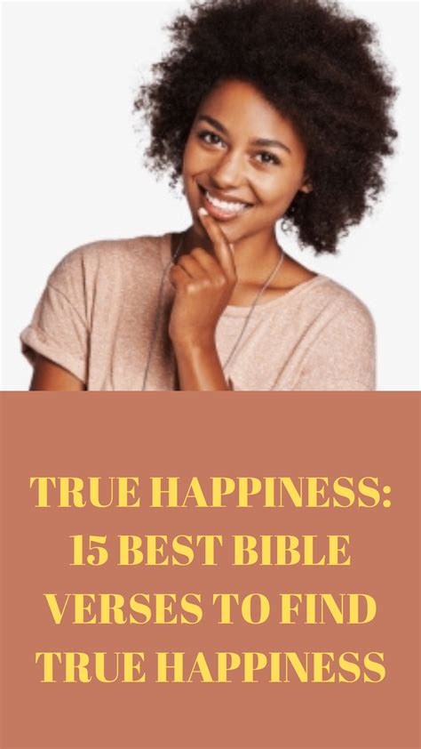 True Happiness 15 Best Bible Verses To Find True Happiness