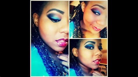 Dramatic Blue Smokey Eye Tutorial Sephora Makeup Academy Palette