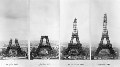 Foto Menara Eiffel Genap Berusia 130 Tahun