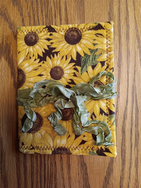 Small Junk Journal Fabric Soft Cover 6 X 9 Envelope Fall Autumn