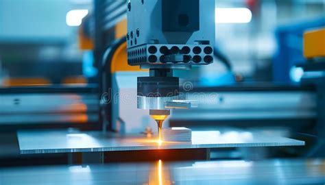 Industrial 3d Printer Creating A Prototype Object With Precision Laser Technology In A Modern