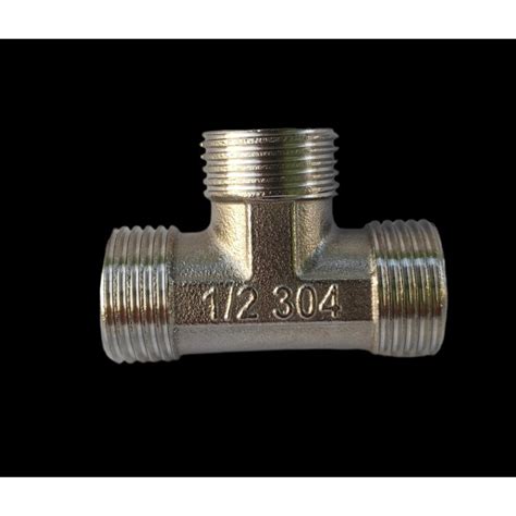 Jual Nepel Tee Sambungan T Closet Tee Shower Stainless Sus304 Nepel T 1 2 Sambungan