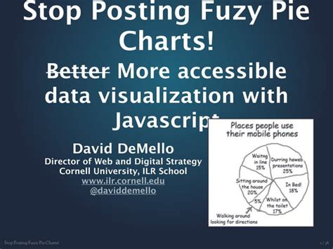 Stop Posting Fuzzy Pie Charts More Accessible Data Visualizations