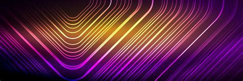 빛나는 네온 라인 줄무늬와 파도 기술 추상적 인 배경 비즈니스 또는 기술 프리젠 테이션 인터넷 포스터 또는 웹 브로셔 커버 벽지 유행 추상 레이아웃 템플릿 0명에 대한 스톡