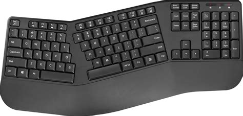 Customer Reviews Insignia™ Full Size Wireless Ergonomic Membrane Keyboard Black Ns Pk4kcb23