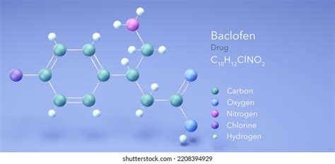 디캄바 분자구조 제초제 3d 모델 구조화학식 스톡 일러스트 2209119711 Shutterstock