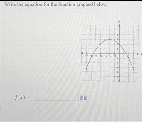answered write the equation for the function… bartleby