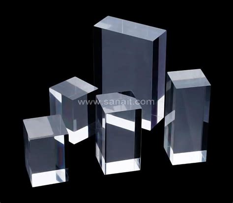 Custom Custom Plexiglass Display Blocks