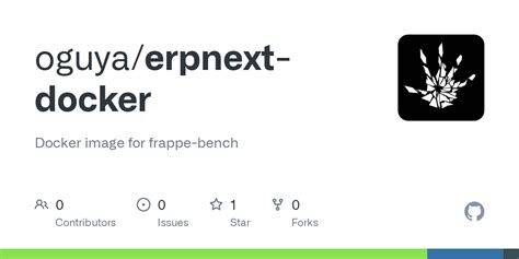 GitHub Oguya Erpnext Docker Docker Image For Frappe Bench