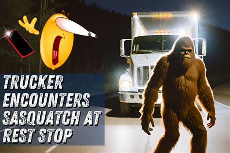 Trucker Records Bigfoot Howls At Rest Stop