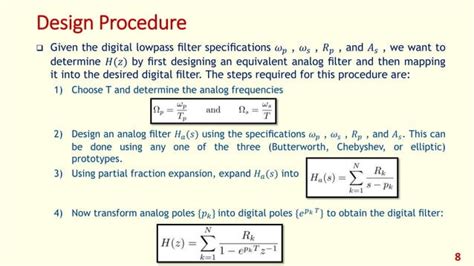 DSP FOEHU Lec IIR Filter Design PDF Digital Audio Computer Software And