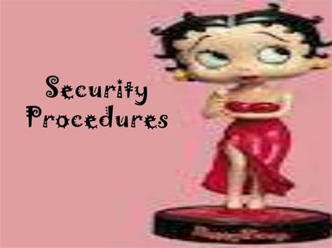 Security Procedures Pdf