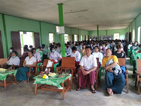 ကျောက်မဲမြို့၊ အမက ၁၀ မူလွန်ကျောင်းတွင် အသိပညာပေးဟောပြောပွဲဆောင်ရွက